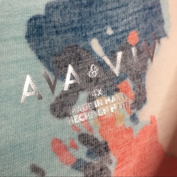 Ava & Viv | Tops | Ava Viv Floral Print High Low Tank | Poshmark